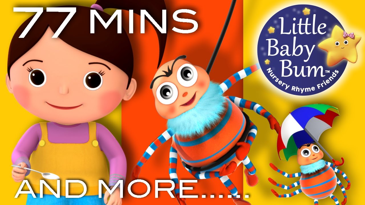 Learn with Little Baby Bum | Little Miss Muffet | Nursery Rhymes for ...