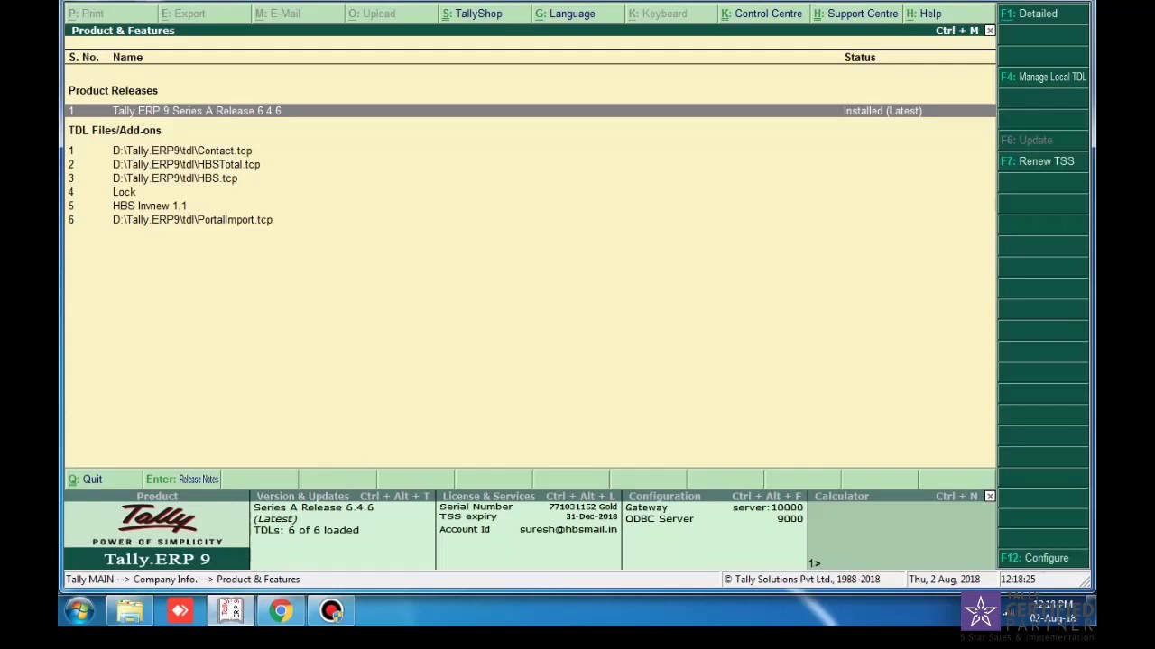 Auto back up Module for Tally - YouTube