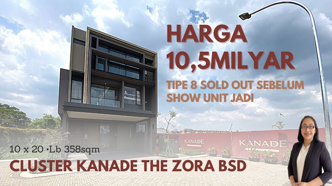 Eps. 60|| 🔴CLUSTER KANADE THE ZORA BSD CITY 10x20 • HARGA 10,5 MILYAR ...