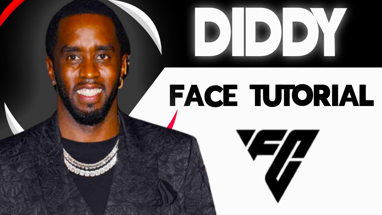 EAFC 25 How To Create DIDDY (Face) Advanced Sculpt Tutorial - YouTube