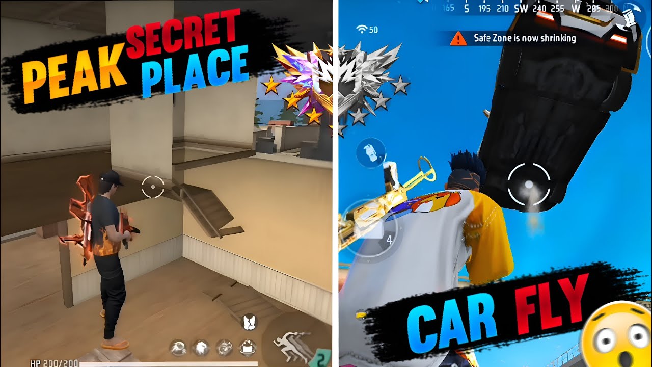 Car Fly Trick + Peak Secret Place 💪 is Enable Now || 5 Tips & Tricks in ...