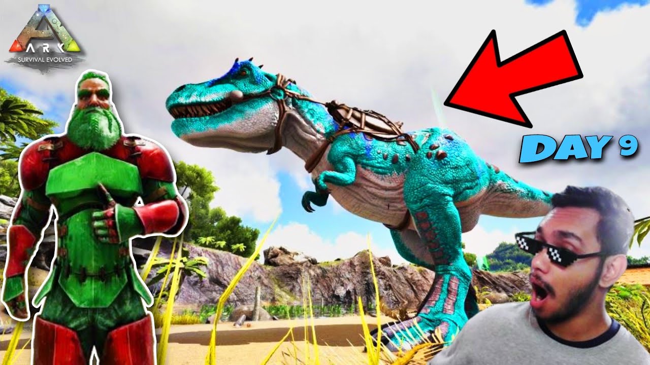 HAHA NOW I HAVE A T-REX IN MY DINO TEAM ! | ARK Survival Evolved EP09 In HINDI | IamBolt Gaming ...