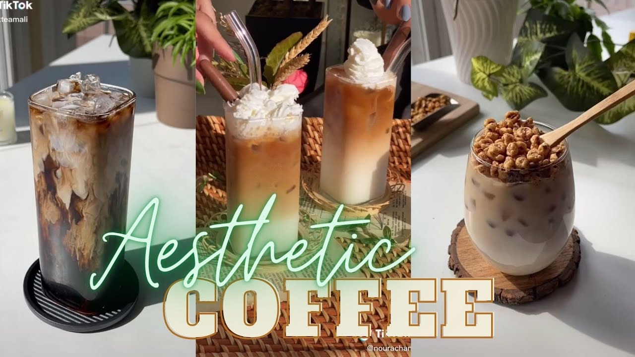Aesthetic Coffee | PART 2 | Relaxing Homecafe Drinks | TikTok ...