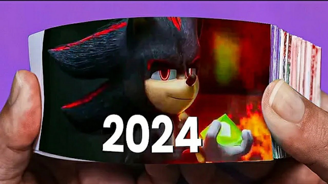 Evolution of Shadow The Hedgehog 2005-2024 #flipbook - YouTube