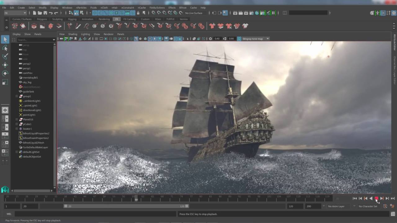 Autodesk Maya - maya overview with new UI v4 - YouTube