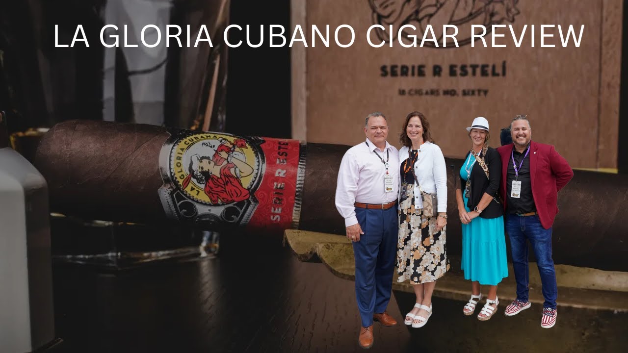 LA GLORIA CUBANO CIGAR #bourbonandcigars #cigarexperience - YouTube