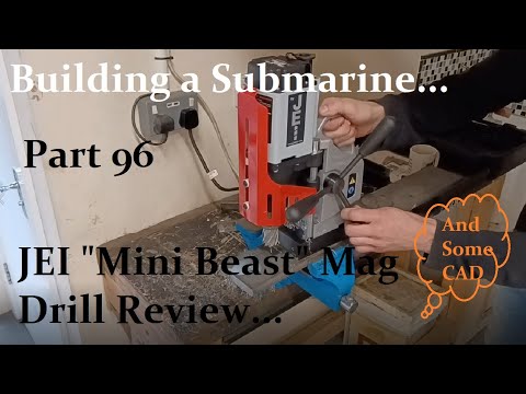JEI Mini Beast Mag Drill Review. Building a Submarine. Part 96. - YouTube