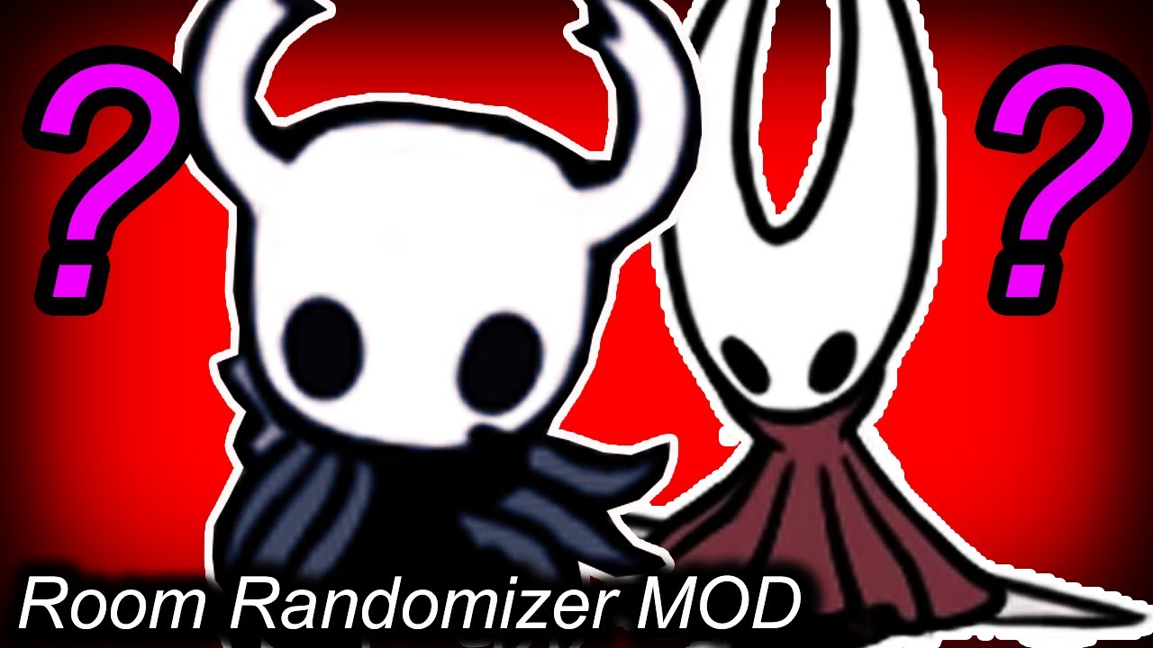 O mod das SALAS ALEATÓRIAS Room Randomizer Hollow Knight - YouTube