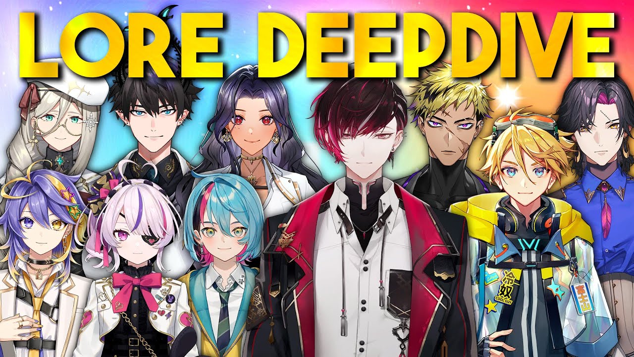 🔴【Nijisanji EN Lore Deepdive】Krisis & ILuna Debut Lore | Ver Vermillion 2.0 - YouTube