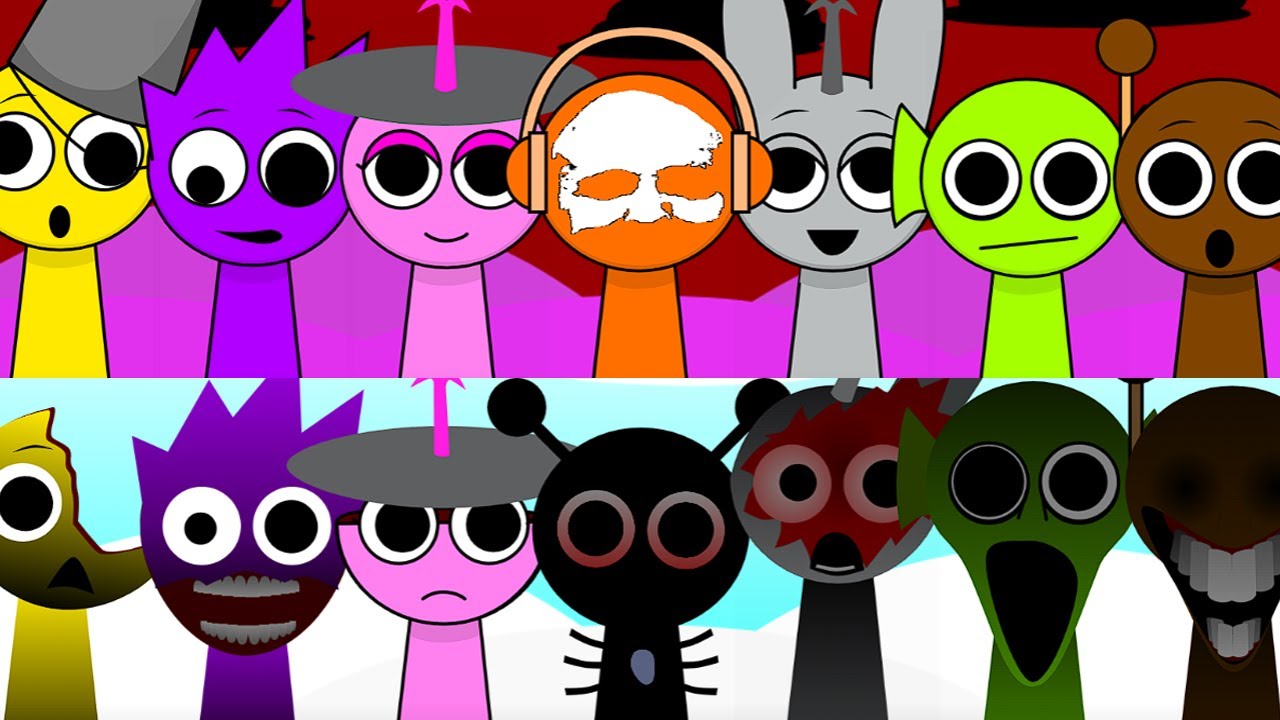 Sprunki SWAPPED Characters But Opposite😶‍🌫️Oren became evil😨incredibox ...