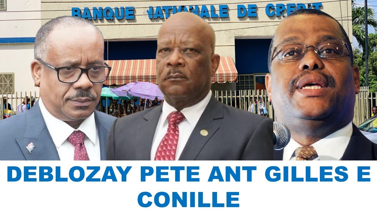LOUIS GERALD GILLES PALE LI SOTI NAN SILANS LI | DIREKTÈ RAOUL PIERRE ...