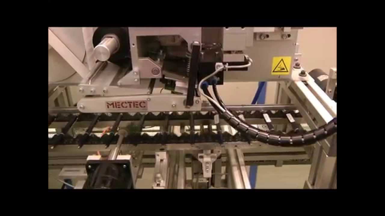 Mectec T50 Inline Label Printer - YouTube