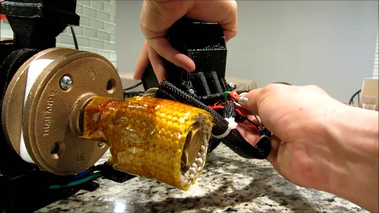 Extruder Part 5: Plug In And Heat Up Unit - YouTube