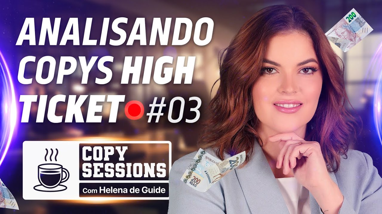 Copy Sessions - Analisando copys High Ticket - YouTube