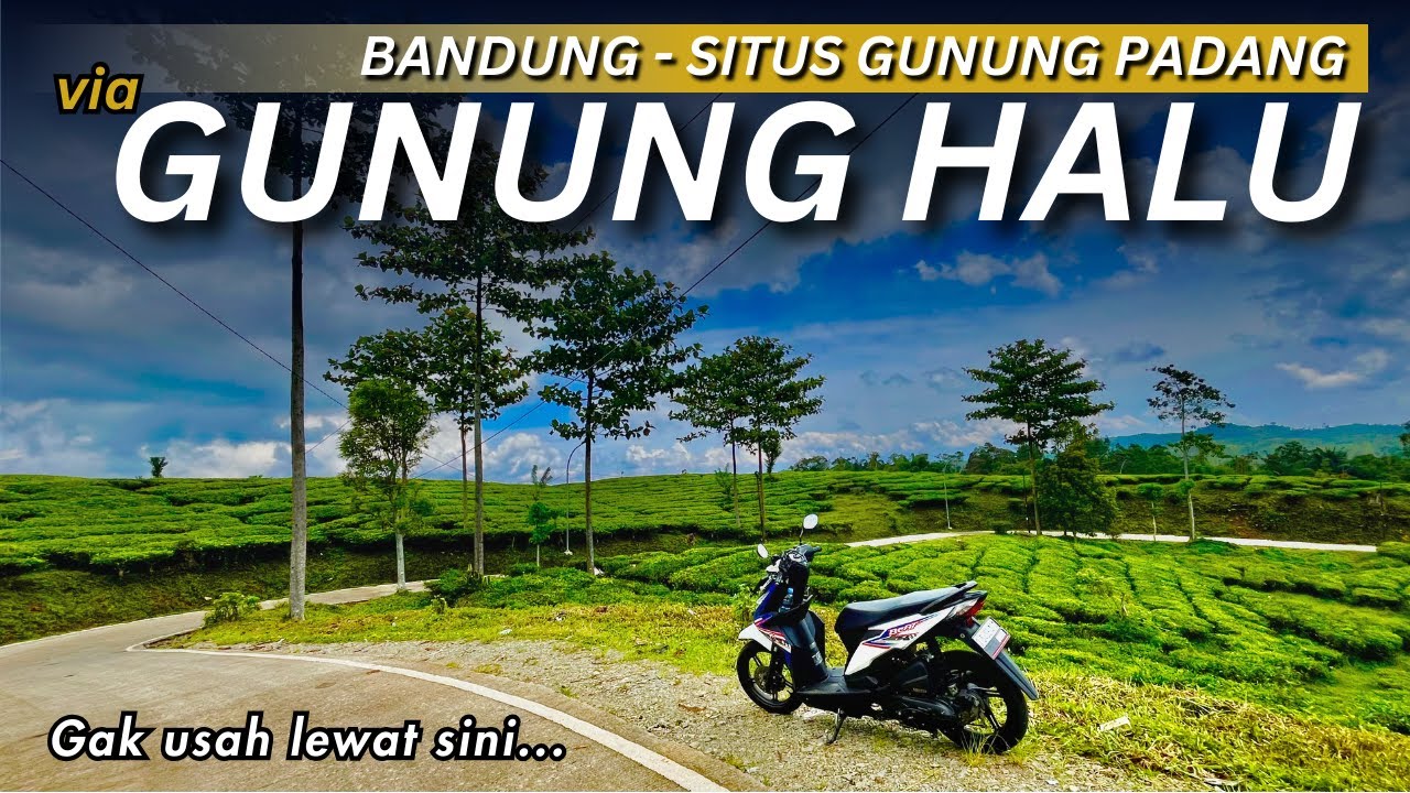 Jalur Viral Bandung Situs Gunung Padang via Gunung Halu - YouTube