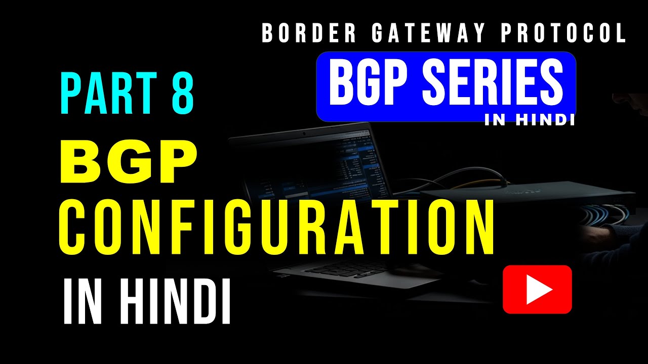 Bgp Configuration In Hindi Border Gateway Protocol For Beginners Ccnp Prep Part 8 Youtube