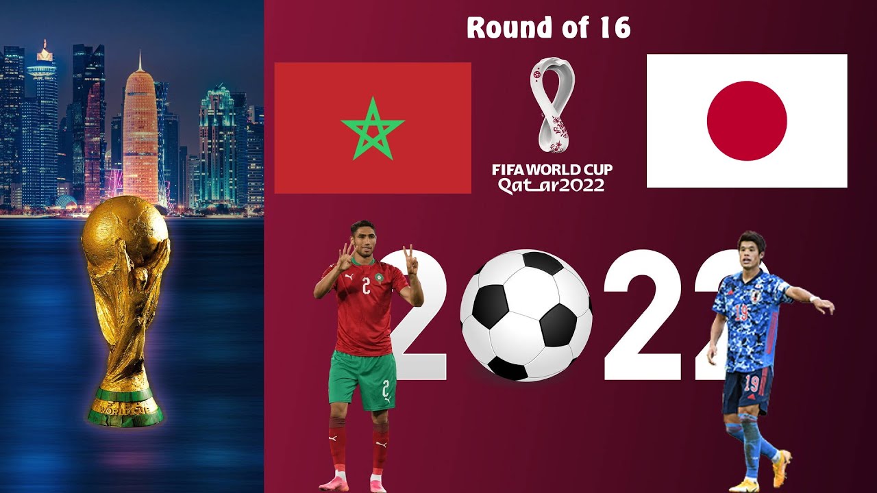 Morocco vs Japan | Round of 16 | Highlights | Fifa World Cup 2022 ...