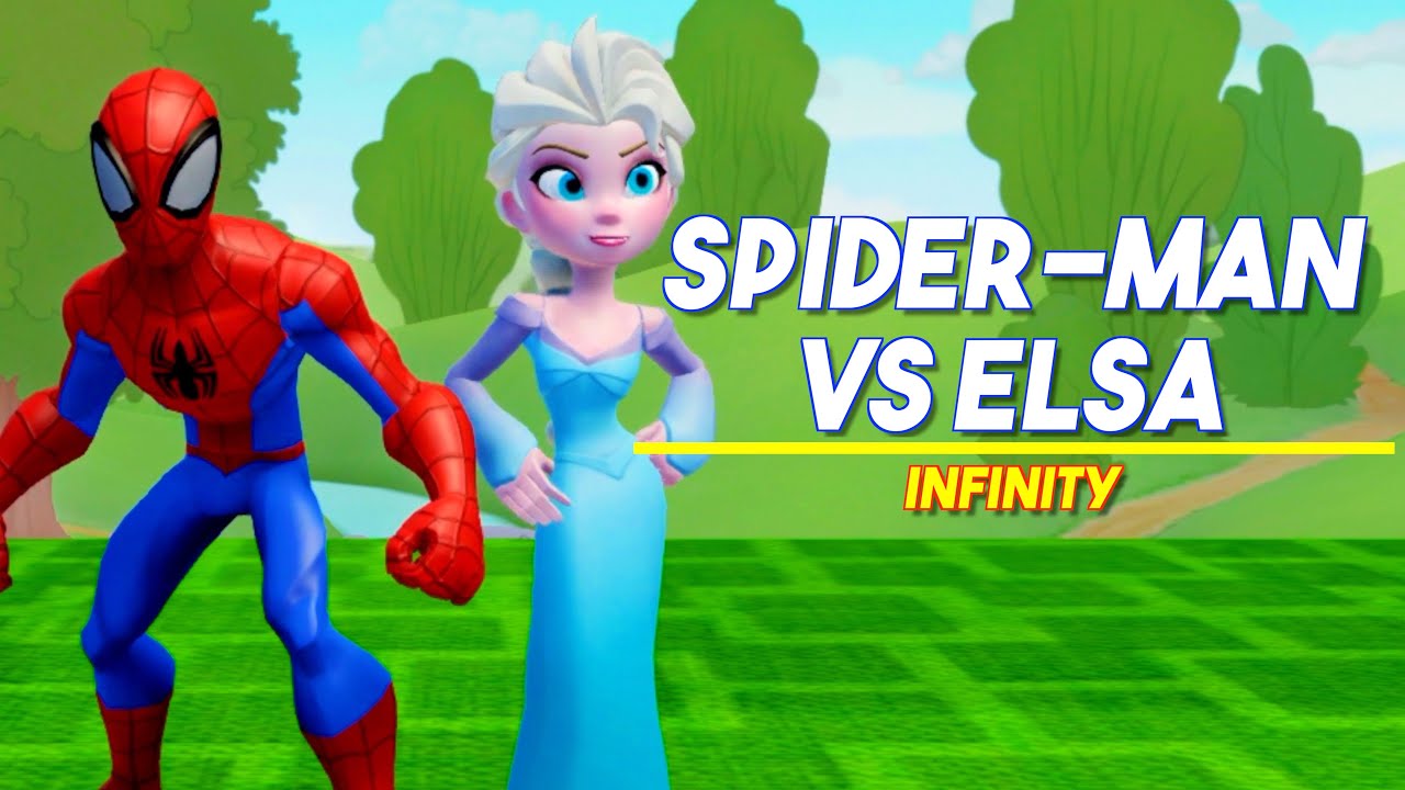 Disney Queen Elsa vs Spiderman | Elsa CHALLENGES Spider-man | Frozen 🥶 ...