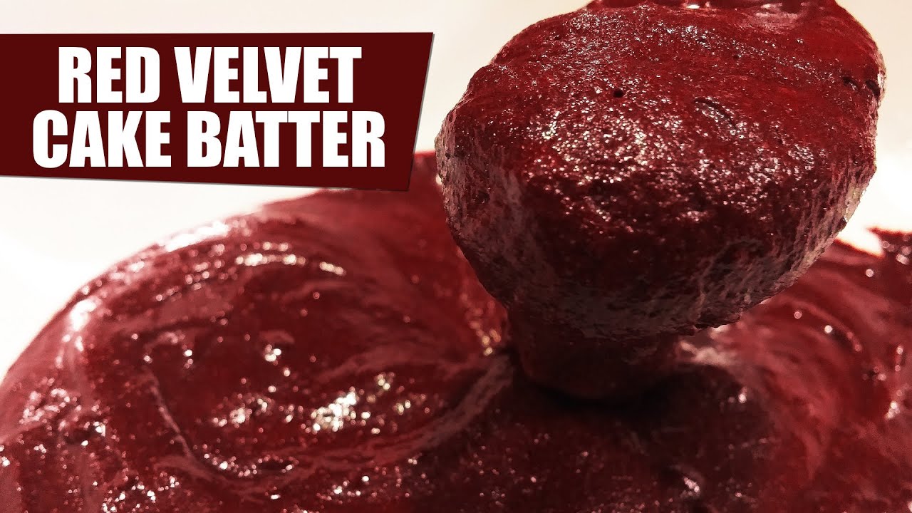 Creamy Red Velvet Cake Batter with Kara Corey | Tiger Fitness - YouTube