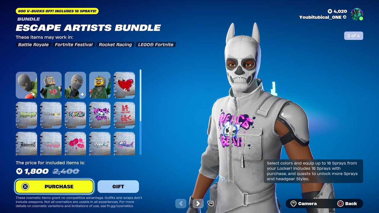 SPRAY SKINS RETURN ! March 15th, 2024 | Fortnite Item Shop | FORTNITE ...