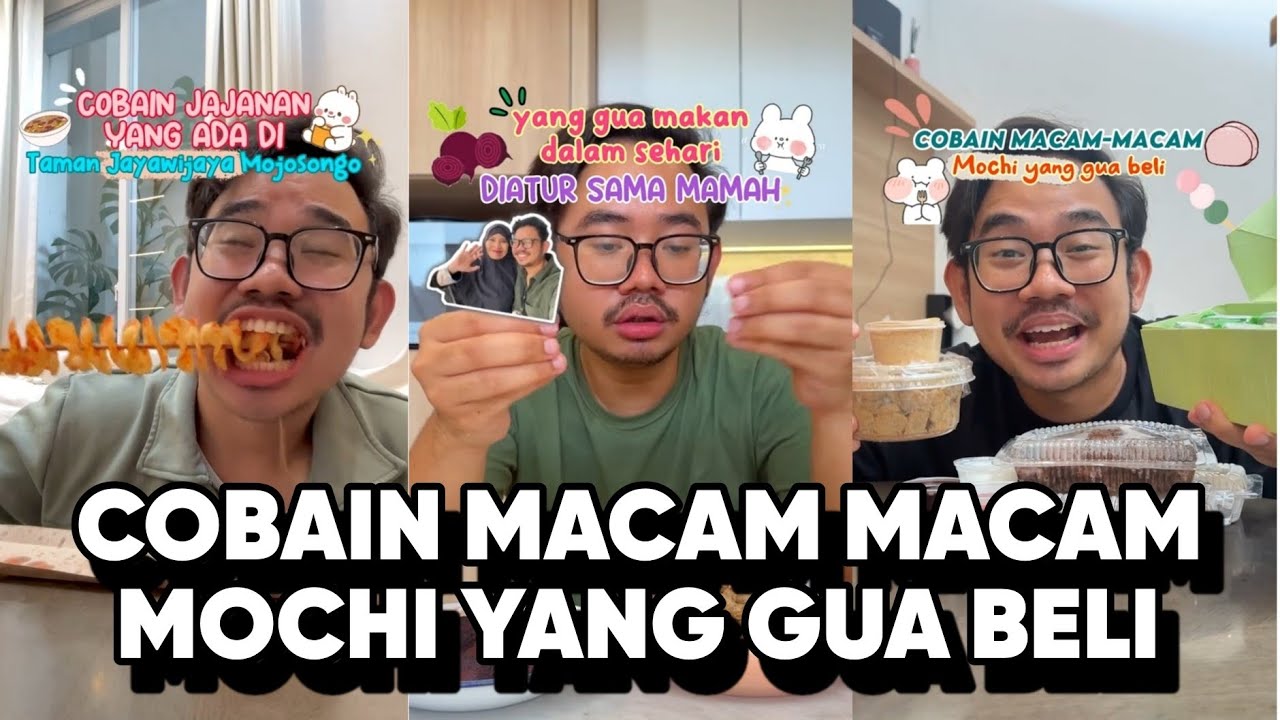 COBAIN MACAM MACAM MOCHI VIRAL YANG GUA BELI || KOMPILASI TIKTOK RAVIE ...