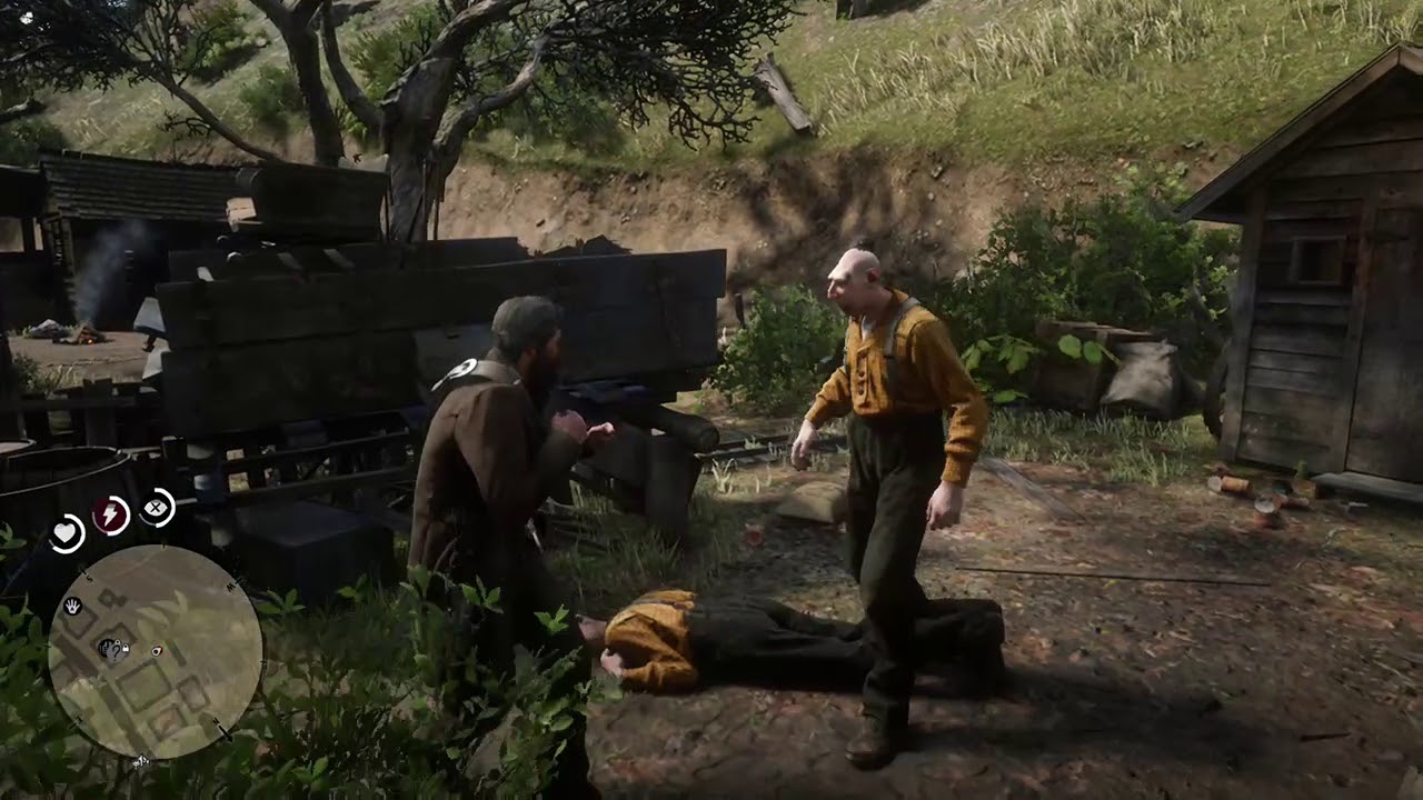 Red Dead Redemption 2 - Bertram clone glitch - YouTube