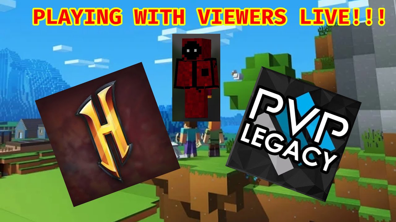 Playing Minecraft With Viewers - YouTube