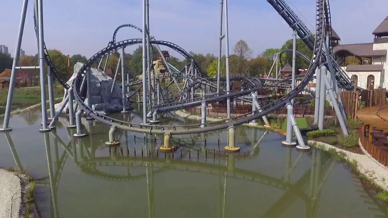 Lech Coaster Splash Effect, Poland - YouTube