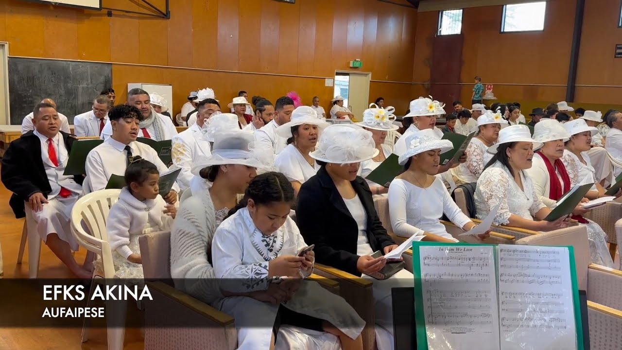 TAULAGA PESE O LE TALALELEI EFKS AKINA, HAWKES BAY 2024 - YouTube