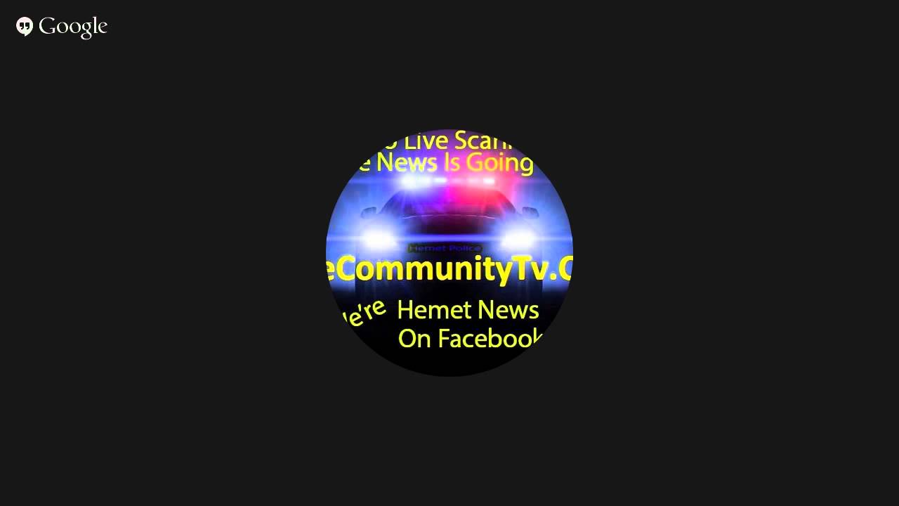 Hemet Online Police Scanners now streaming - YouTube