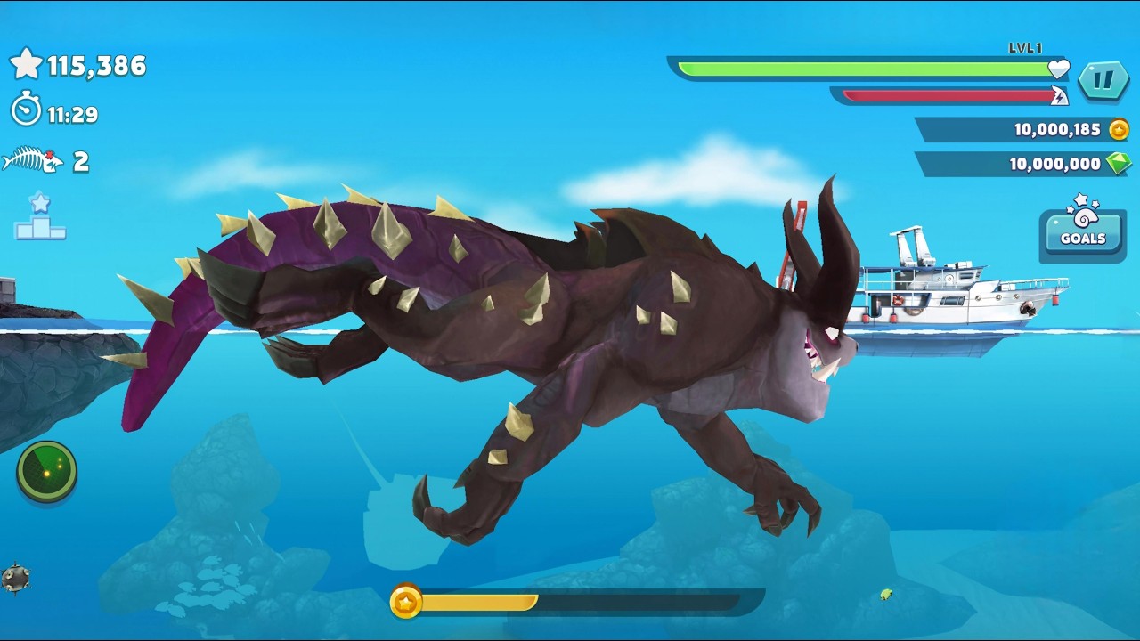 Hungry Shark Evolution - Giant Monster Enemy BEHELLMOUTH New Update ...