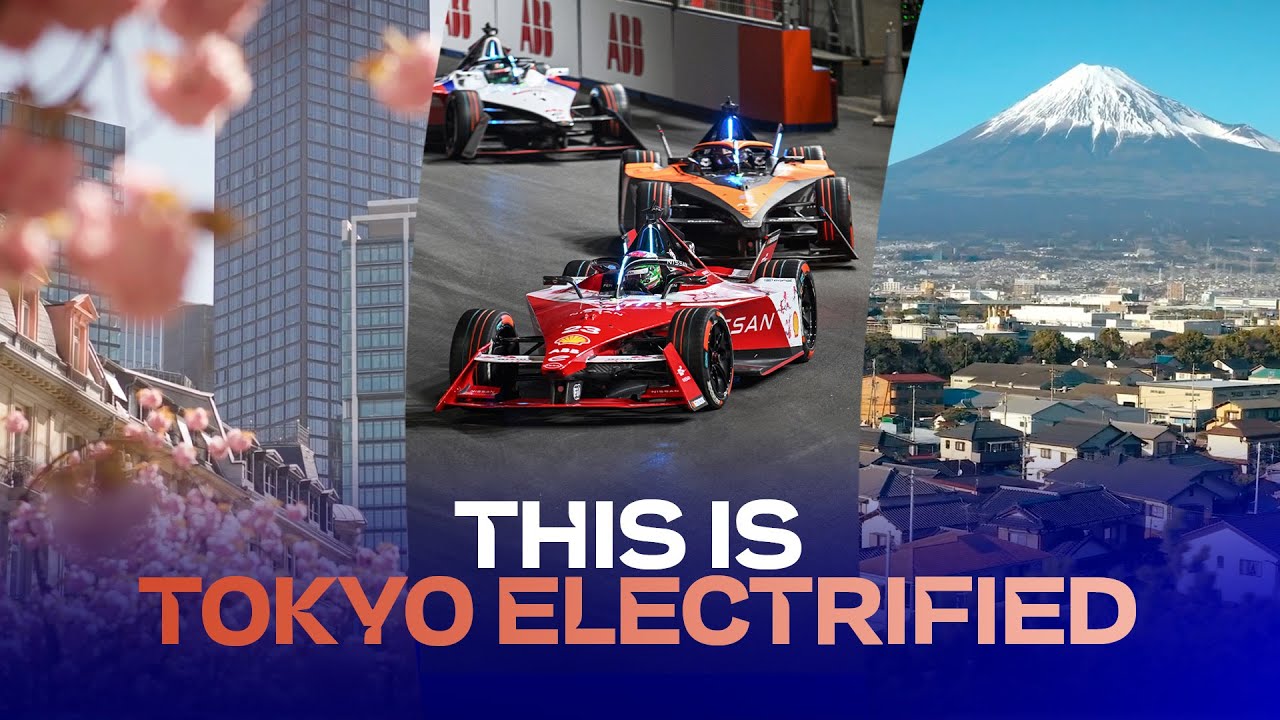 Artistry meets ADRENALINE at the Tokyo E-Prix ⚡️ | Formula E - YouTube