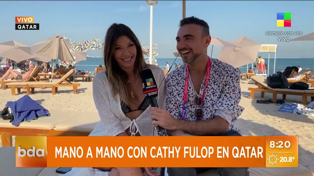 🌟 Mano a mano con Cathy Fulop en Qatar: "Espero que Scaloni lo ponga a ...