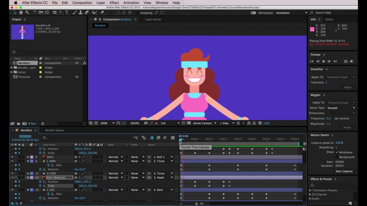 08/11 Refining the Animation — Motion Graphics: Get into the Basics of ...