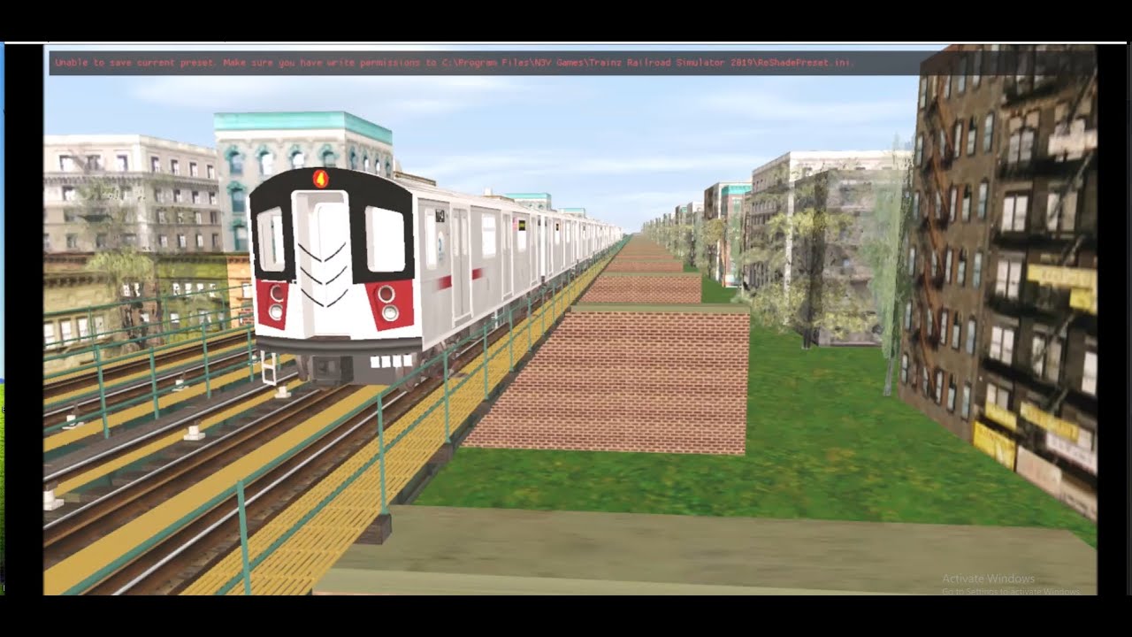 Trainz 2019 Quickie: R62 3 and R142A 4 Train Arrives And Departs At ...