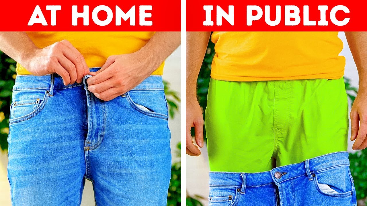 33 MEN'S HACKS AND TIPS TO LOOK AWESOME - YouTube