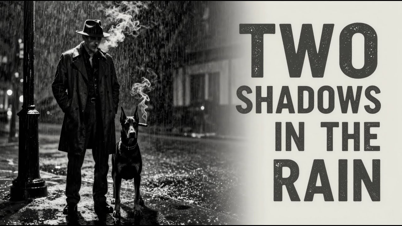 Two Shadows in the Rain — Walking Through the Night Together - YouTube