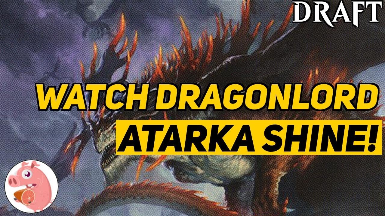 Watch Dragonlord Atarka Shine! | ChromaticTraditional Draft | MTG Arena ...