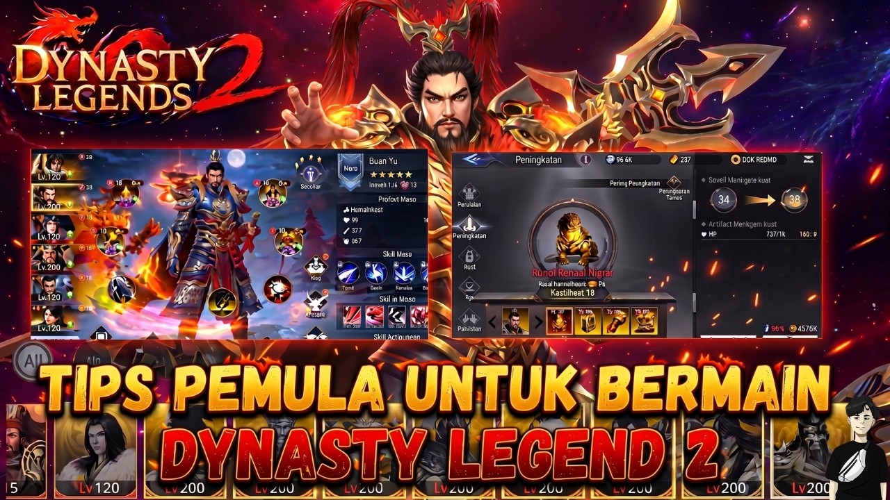 TIPS PEMULA!! GAME DYNASTY LEGEND 2 PART 1|Dynasty Legend 2 - YouTube