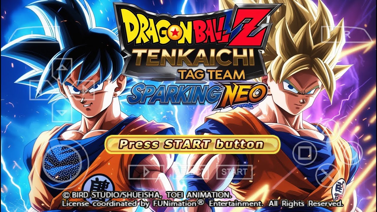 New DBZ TTT Mod Dragon Ball Z Sparking Neo Final Mod ISO PPSSPP Android ...