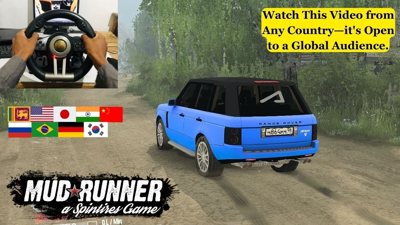 Spintires: MudRunner: RANGE ROVER SUV CAR |AMAZING |Mountain Climbing ...