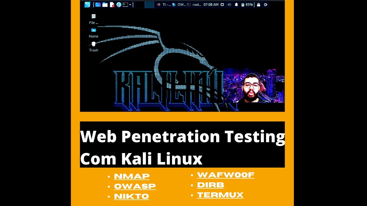 PENTEST WEB NA PRATICA com KALI LINUX - YouTube