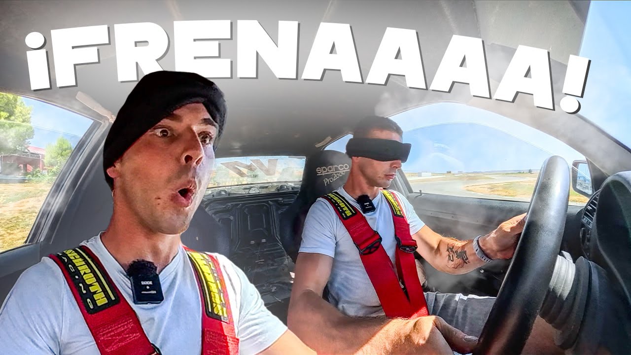 Derrapando a ciegas 2 "Con una curva me conformo" - YouTube