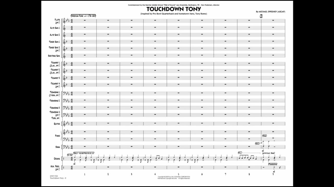 Touchdown Tony by Michael Sweeney - YouTube