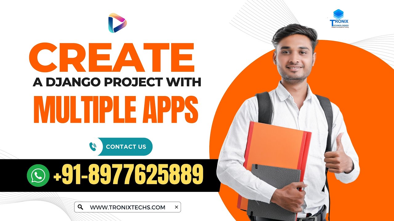 Create A Django Project With Multiple Apps In Telugu Django Tutorials