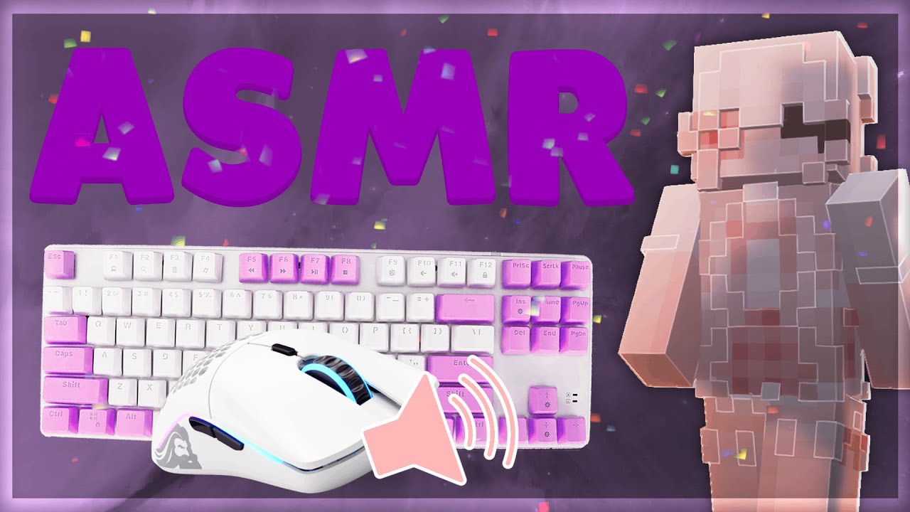 [Shader] Keyboard & Mouse ASMR Sounds | Hypixel Bedwars - YouTube