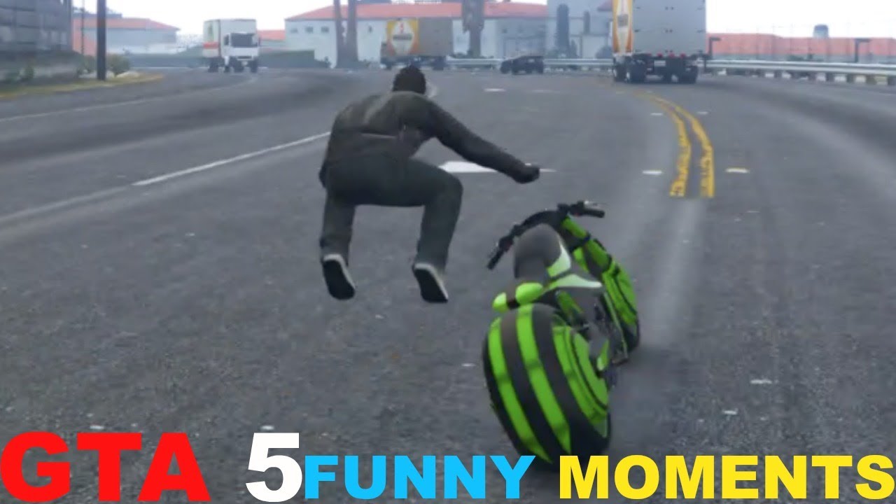 GTA 5 BEST MOMENTS EPIC GTA 5 Funny Moments Fail Compilation - YouTube
