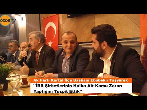 Ak Parti Kartal İlçe Başkanı Ebubekir Taşyürek