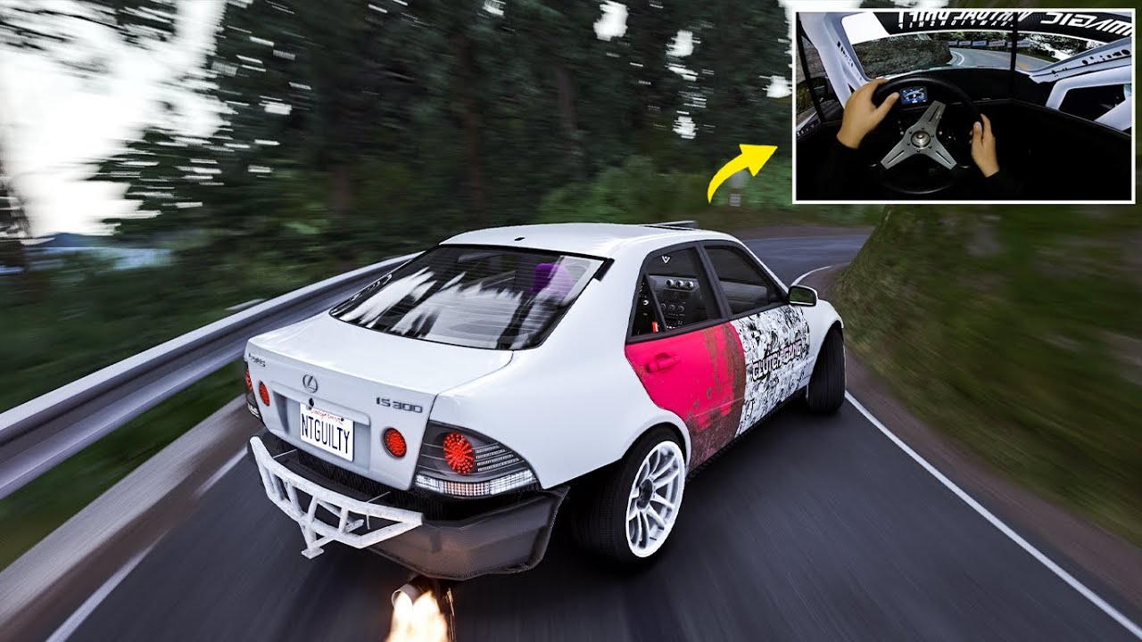 Toyota Altezza Narrow Touge Drifting l (4K) Assetto Corsa Steering ...