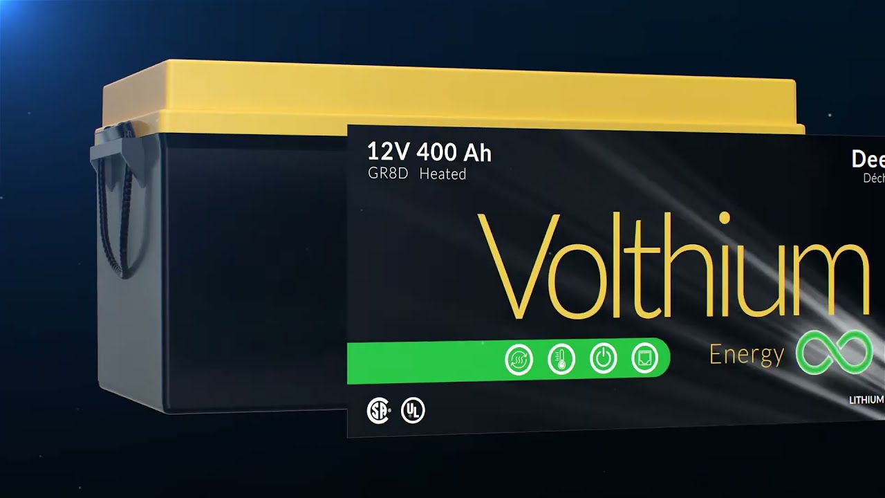 Volthium 12V400AH Heating Version - YouTube
